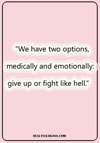 120+ Cancer Slogans - Slogans Buddy
